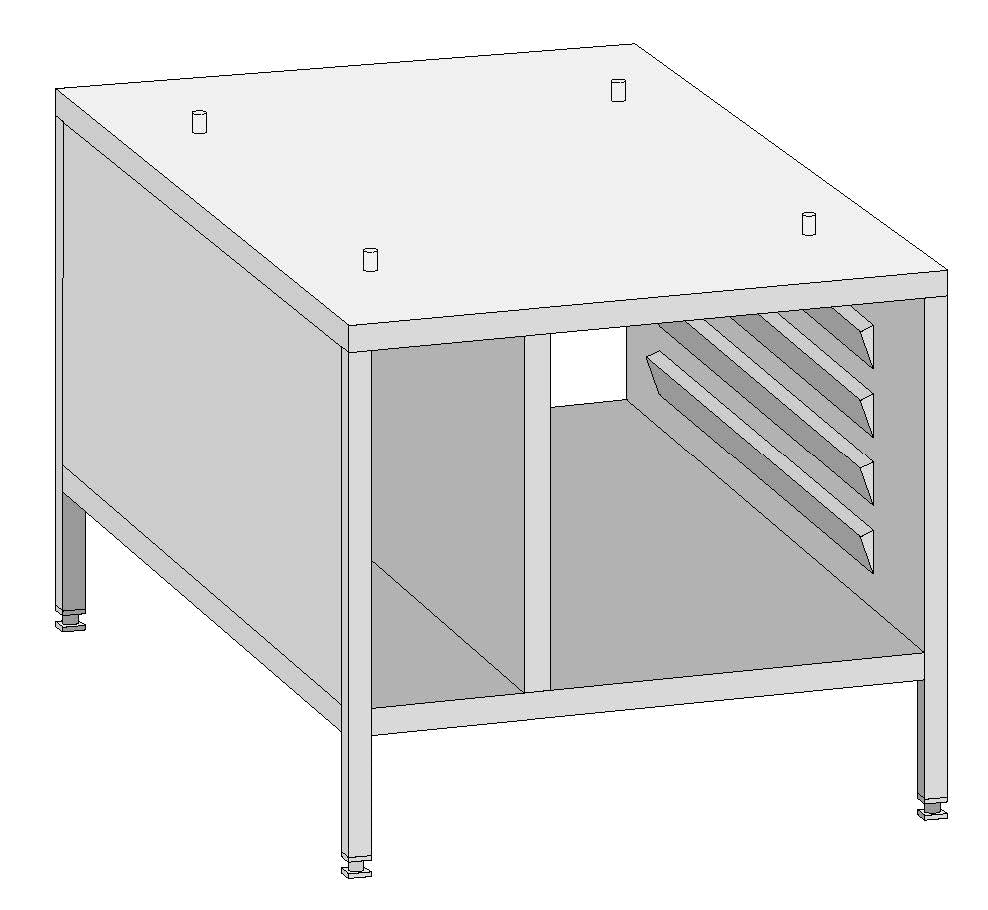 Stand II Combi-Duo model XS 6 2/3 - 60.31.046 – Igloo Food Equipment