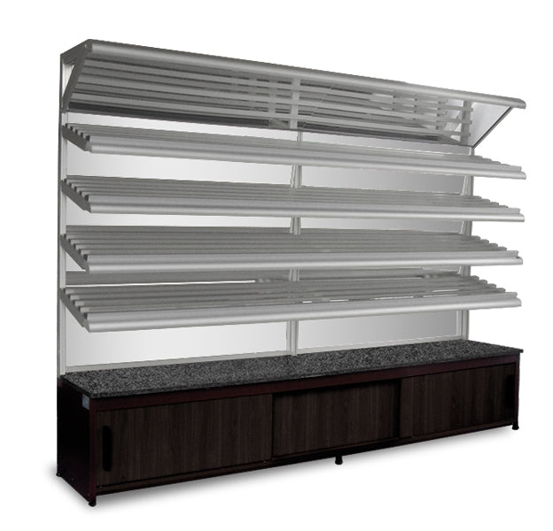 Bread Wall Shelf Unit with Storage Cabinet - BDWUP – Igloo Food Equipment