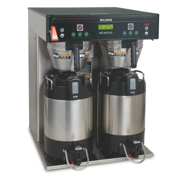 Twin Infusion Coffee Brewer with 1.5 Gallon Baseless ThermoFresh Serve ...