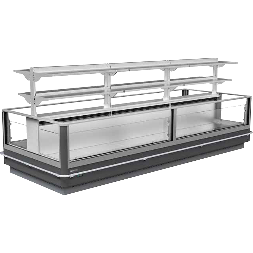 Double Island Freezer Remote With Shelf - DIFRW-S – Igloo Food Equipment