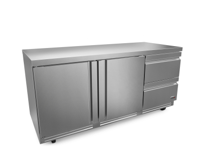 72" Undercounter Refrigerator w/ 2 Drawers - FUR-72-D2-N – Igloo Food ...