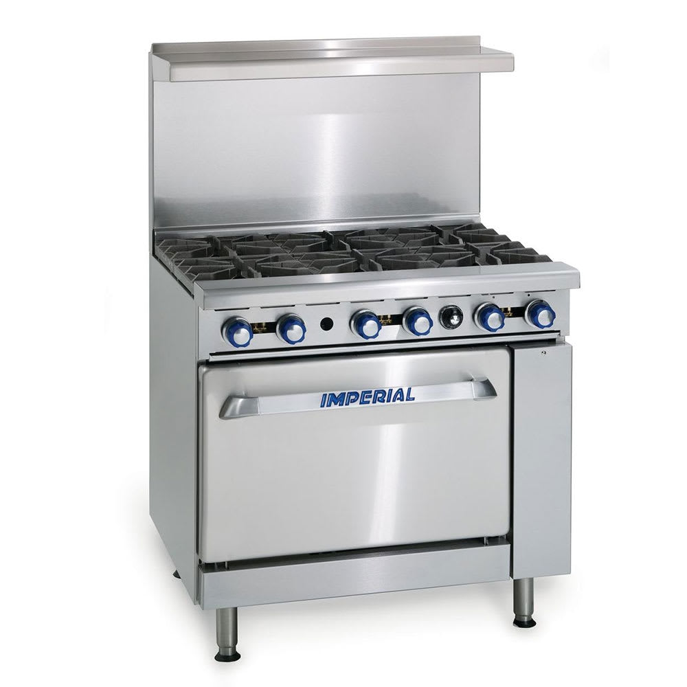 36" Electric Range - 6 Burners - IR-6-E – Igloo Food Equipment