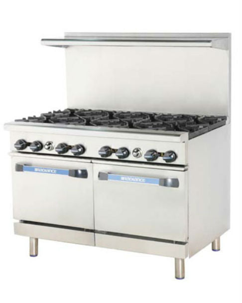 48" Heavy Duty Restaurant Range - 1582 – Igloo Food Equipment