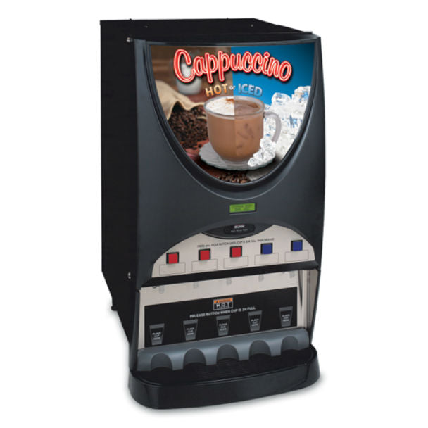 iMIX Silver Series Plus Hot & Iced Hot Beverage System with 5 Hoppers ...